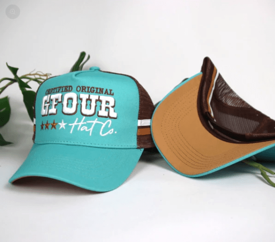 G Four Trucker Cap Stampede Aqua – Gympie Saddleworld & Country Clothing