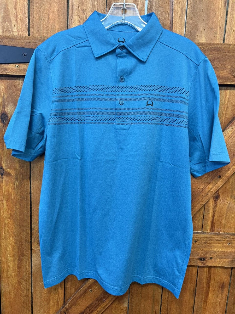 Cinch Polo Mens Arena Flex Blue (MTK1865015) – Gympie Saddleworld & Country Clothing