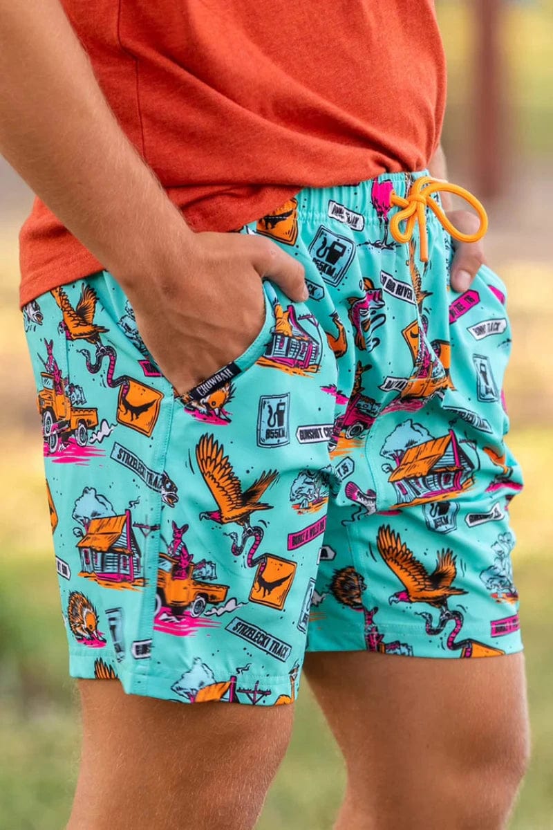 Crowbar Mens Andy Board Shorts Happy Days – Gympie Saddleworld ...