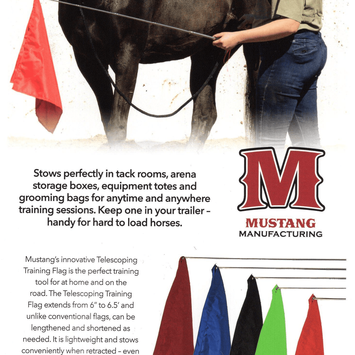 Ezy Ride Training Flag Telescope – Gympie Saddleworld & Country Clothing