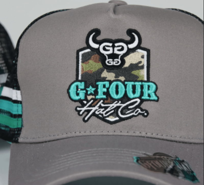 G Four Cap Camo Logo – Gympie Saddleworld & Country Clothing