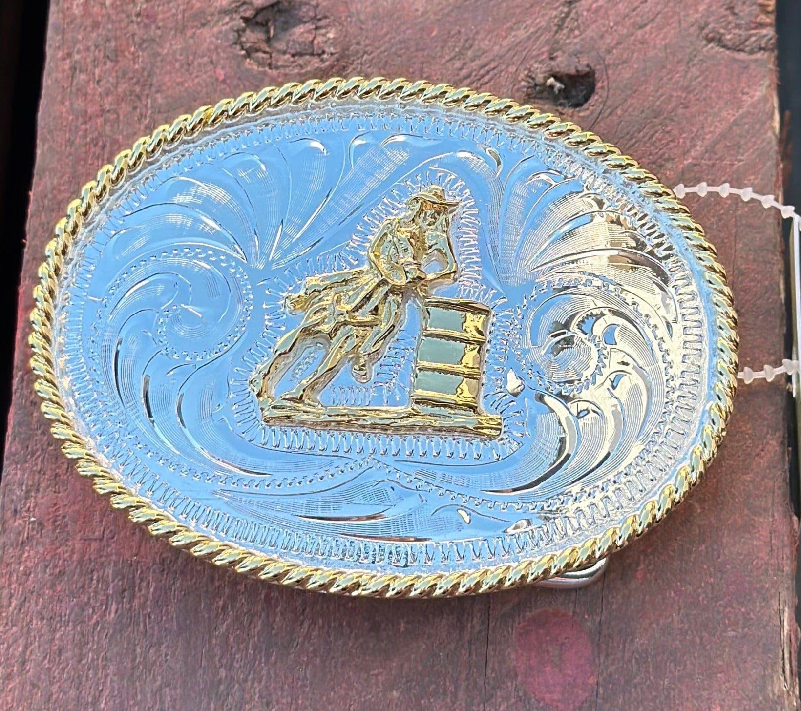 THS Barrel Racer Belt Buckle 156036 – Gympie Saddleworld & Country Clothing