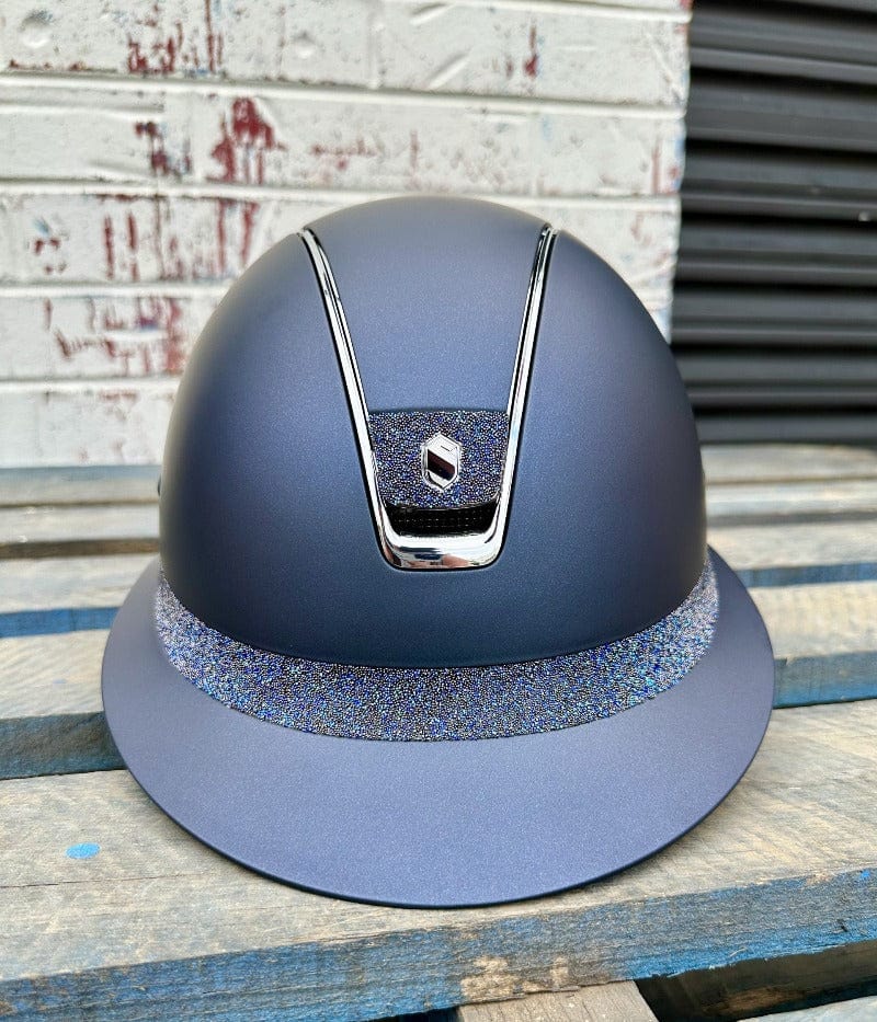 Miss Shield Shadowmatt with Crystal Fabric Frontal Band & Blazon ...