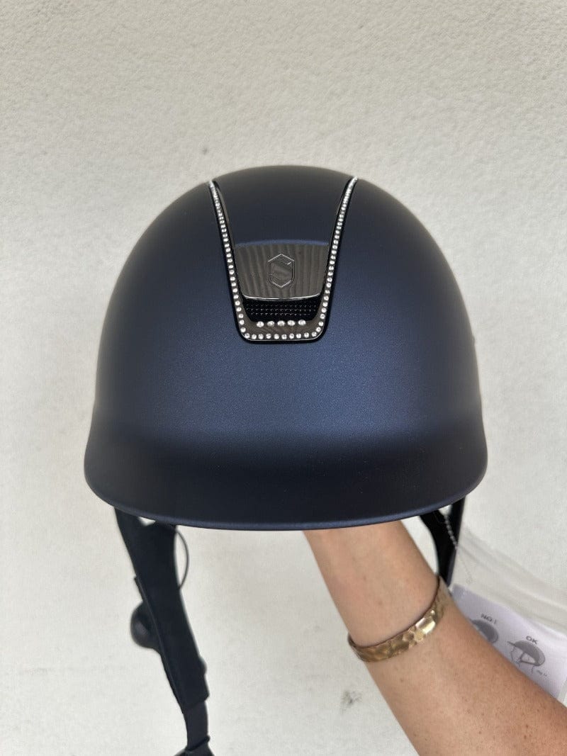 Samshield Helmet Shadowmatt Full Swarovski Crystal – Gympie Saddleworld ...