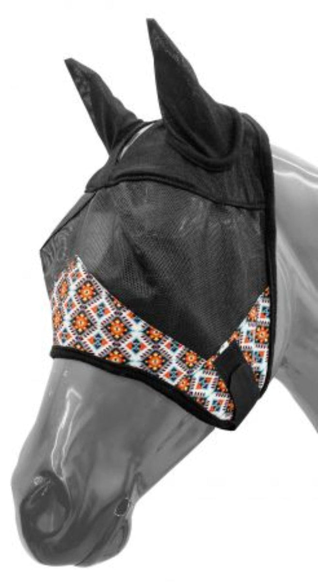 Showman Fly Mask Aztec Print – Gympie Saddleworld & Country Clothing