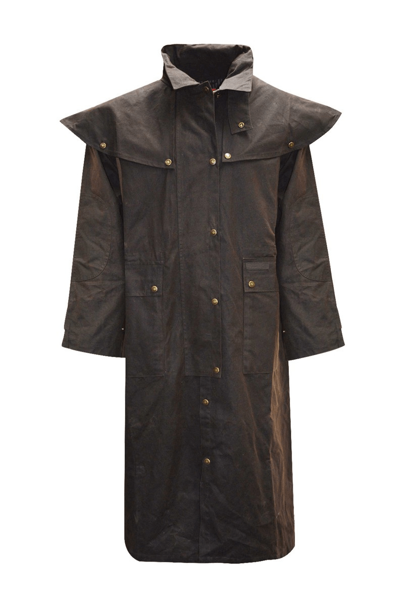 High Country Mens Prof Oilskin Long Coat – Gympie Saddleworld & Country ...
