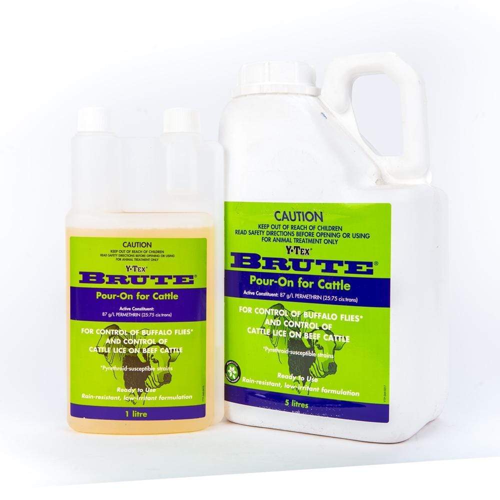 Brute Pour-On for Cattle – Gympie Saddleworld & Country Clothing